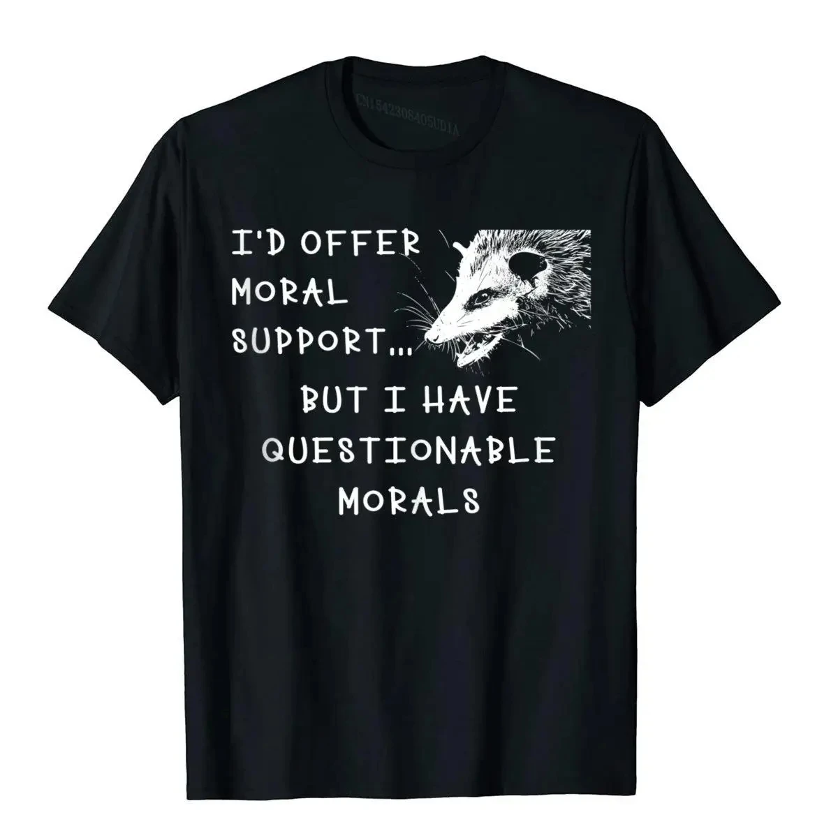 Opossum-Meme-Questionable-Morals-graphic-print-Tshirts-Men-O-neck-Tops ...