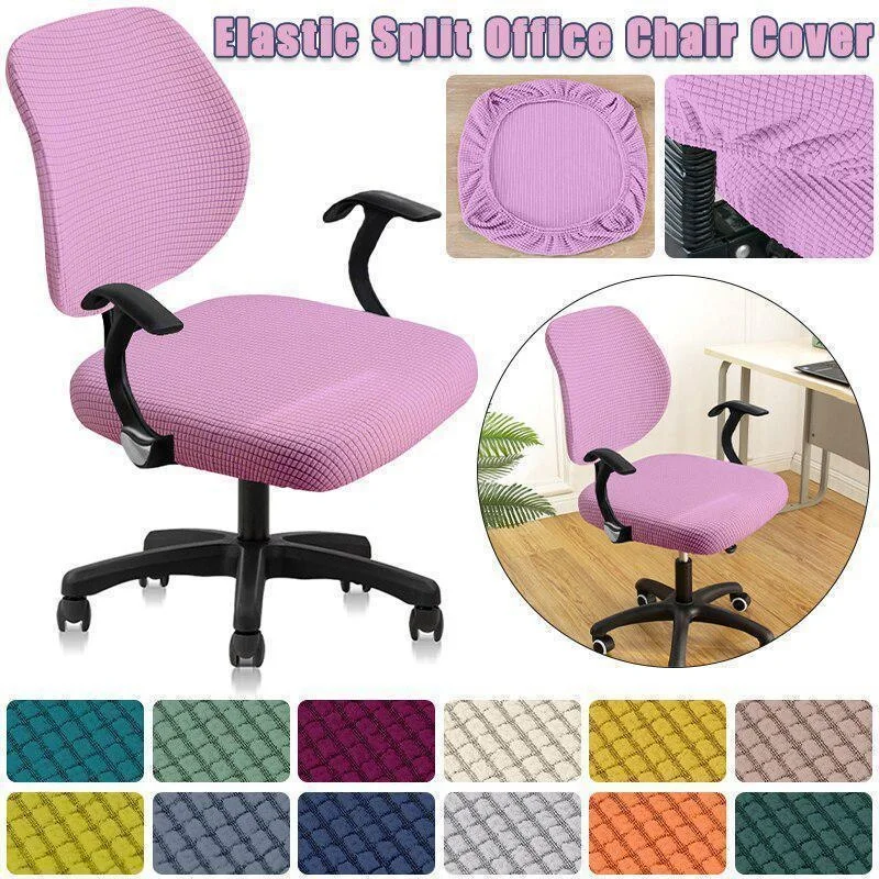 1-Set-Back-Cover-Seat-Cover-Split-Office-Computer-Chair-Cover-Universal ...