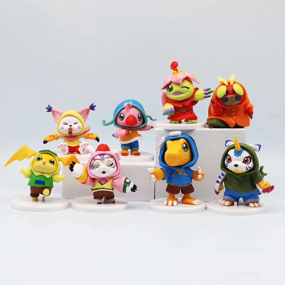 8-Pcs-Pack-Digimon-Adventure-6-8cm-Figure-Agumon-Tailmon-Gabumon ...