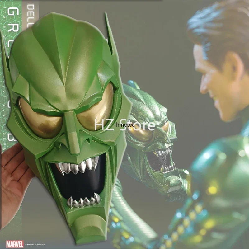 Marvel-Green-Goblin-Mask-Superhero-Headgear-Halloween-Cosplay-Replica ...