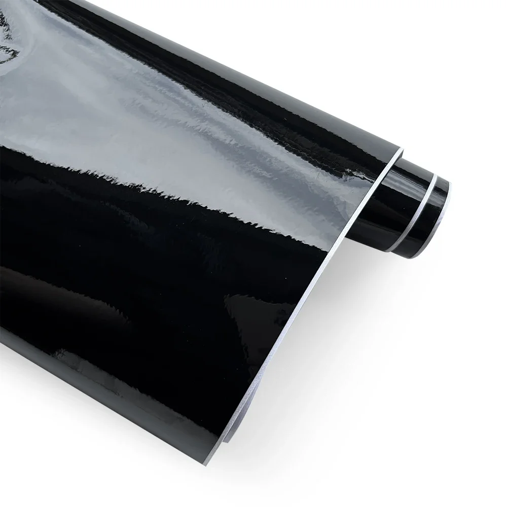 Piano-Black-Glossy-Vinyl-Wrap-Film-Black-Bright-Color-Sticker-Car ...
