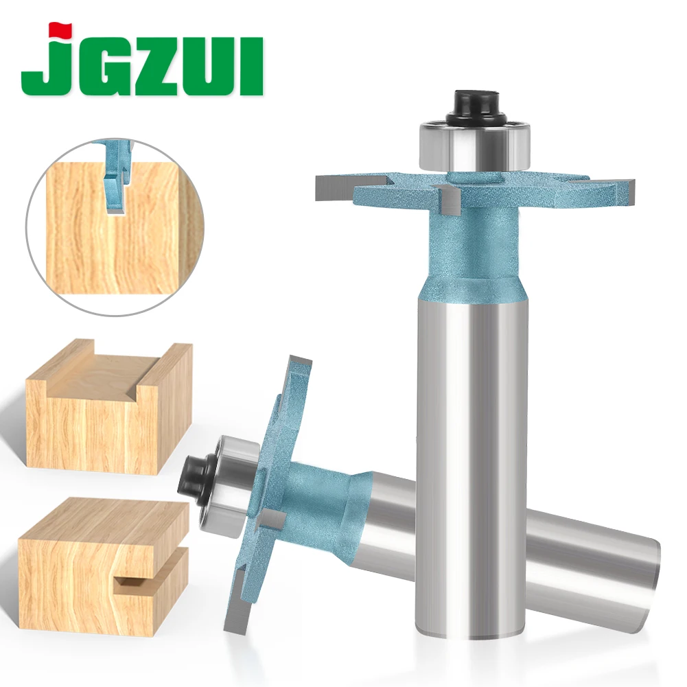 Wood-Router-1-2-12mm-Shank-Straight-End-Mill-Trimmer-Cleaning-Flush ...