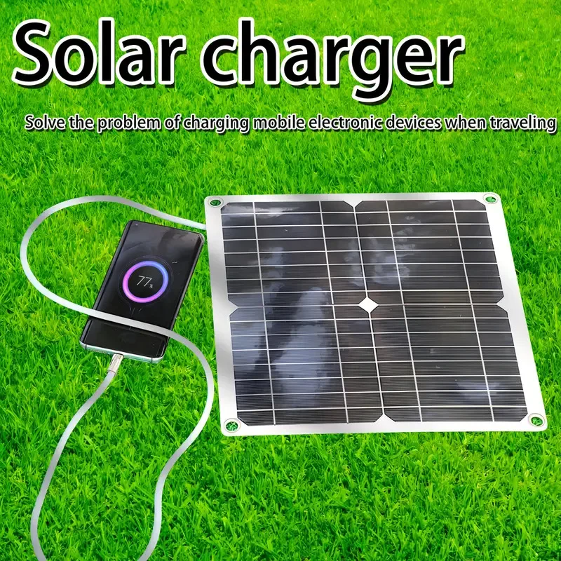 Solar Panel Dual 12v/5v USB With 100A Controller Waterproof Solar Cells ...