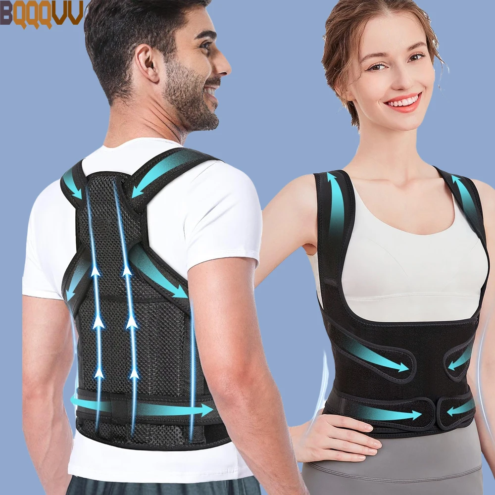 Posture-Corrector-for-Women-and-Men-Back-Support-Belt-Adjustable ...