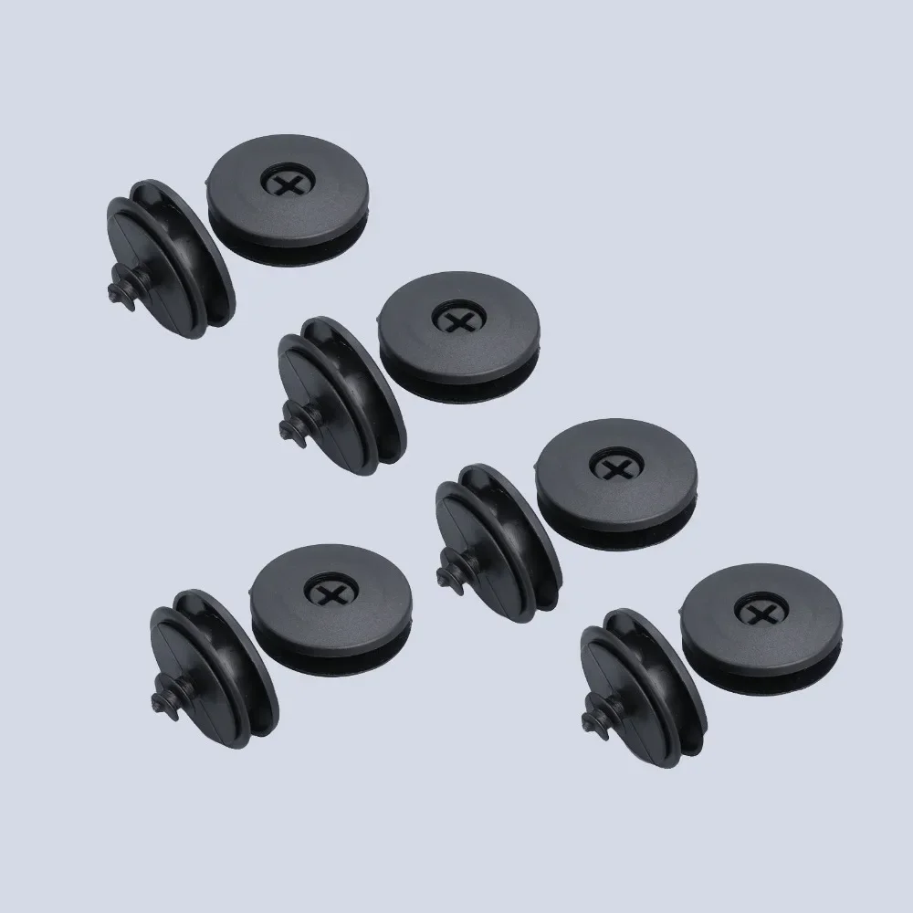 10-sets-Auto-Fastener-Clips-Antiskid-Pad-Fastener-Foor-Mat-Skid ...