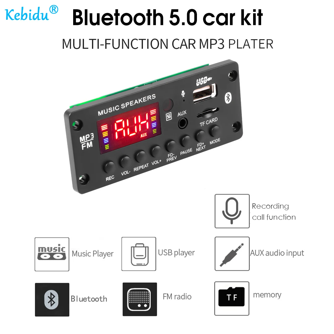 Samochód MP3 bezstratna muzyka odtwarzacz Audio bezprzewodowy płyta ...
