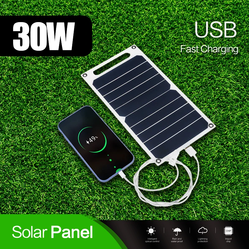 Ultra-portable-30W-solar-panel-with-USB-interface-design-and-5V-output ...