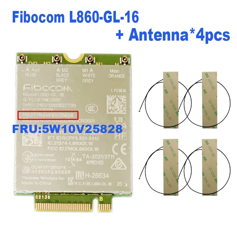 WDXUN-For-Fibocom-L860-GL-16-5W10V25828-for-T14-T14s-L14-L15-P14S-P15V ...