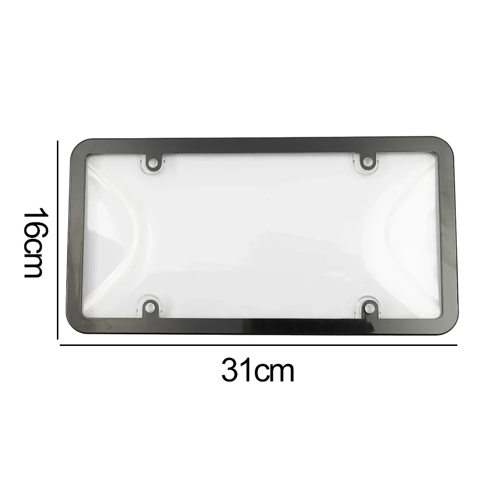 2x-Clear-Reflective-Anti-Speed-Red-Light-Toll-Camera-Stopper-License ...