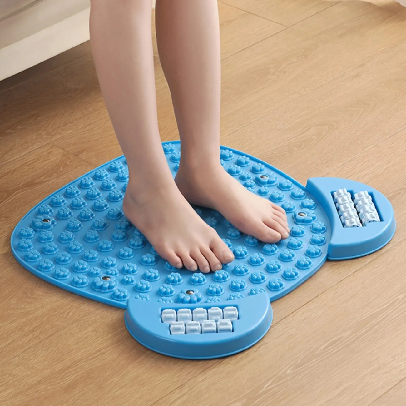 Atsuwell Acupressure Foot Massage 5-Zone Reflexology Mat with Ball ...