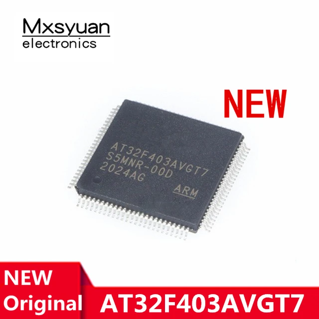 AT32F403AVGT7 AT32F403A LQFP100 32 비트 마이크로 컨트롤러 칩 3.5| | - AliExpress