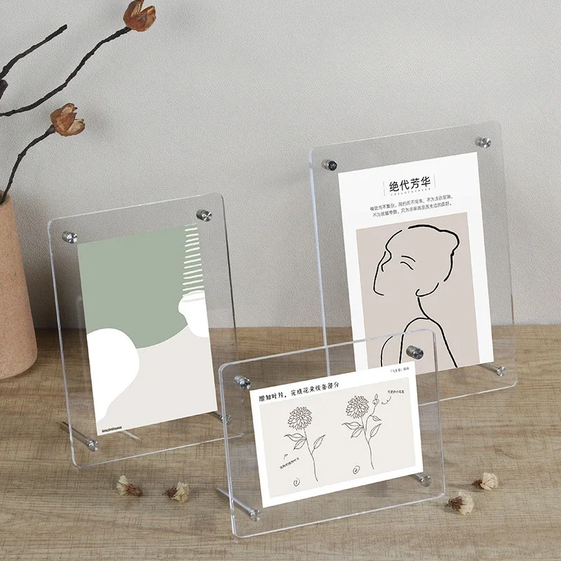 Acrylic-DIY-creative-picture-frame-table-frame-5-6-7-photo-Marriage ...
