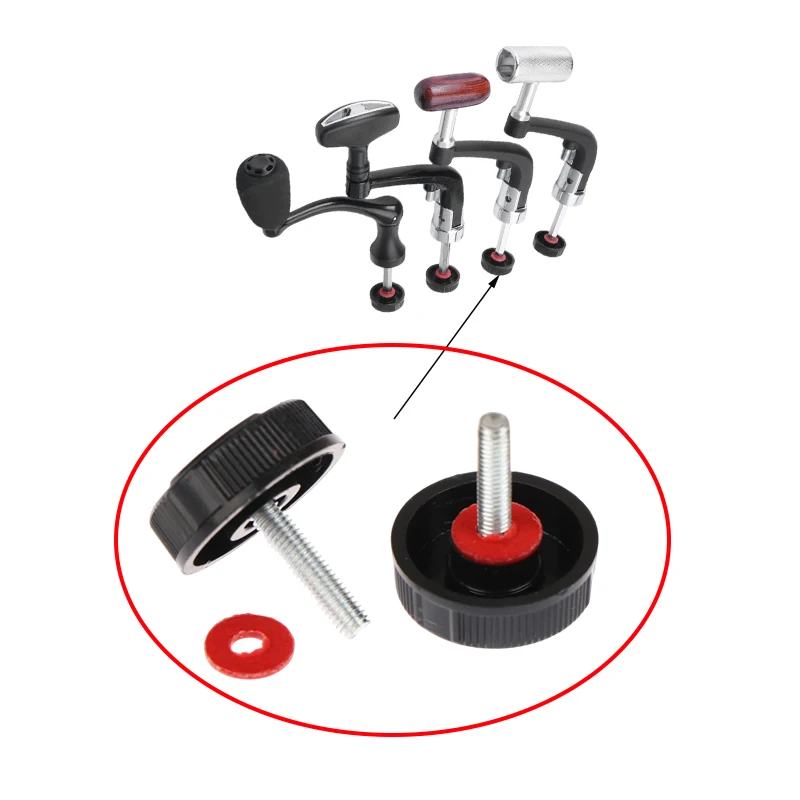 5/10Pcs Universal Fishing Reel Handle Screw Nut Caps Covers With ...