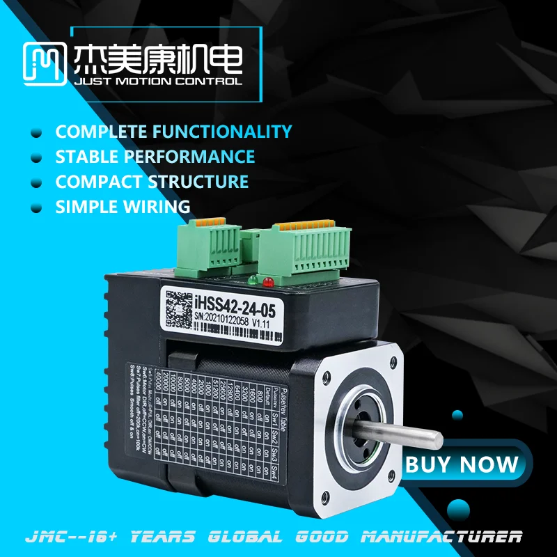 JMC-Integrated-closed-loop-stepper-motor-nema-17-24v-stepper-motor-with ...