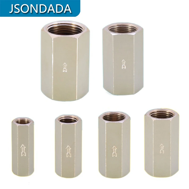 Brass Check Valve Double Internal Thread Check Valve 1/2 6 Inch Sizes 1 ...