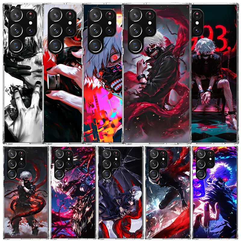 G-Ghoul Tokyo Kaneki Ken Phone Case For Samsung Galaxy S24 S25 Edge S26 ...