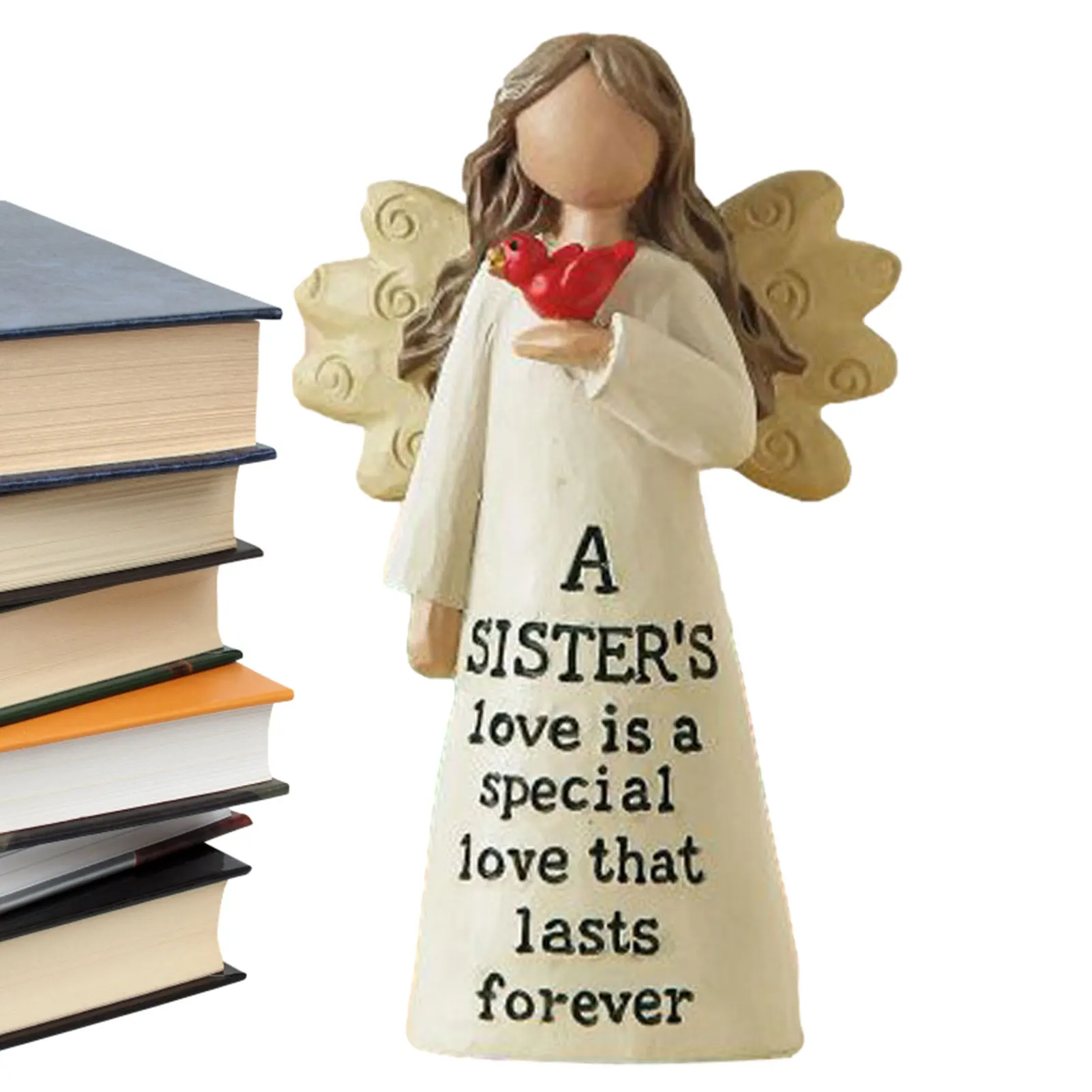 Friendship-Angel-Girl-Statues-Home-Decor-Memorable-Blessing-Sculpture ...