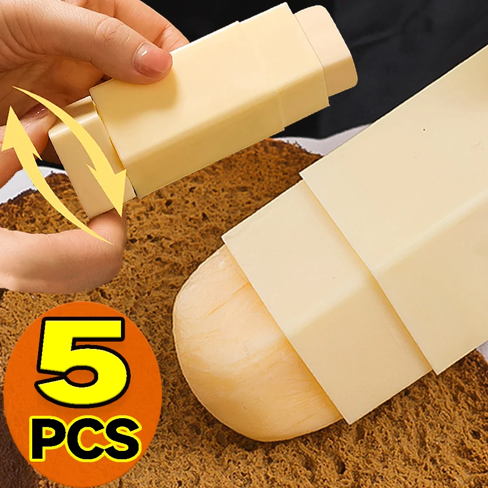 1/5pcs Butter Dispenser Stick Rotary Butter Spreader with Lid Upright ...