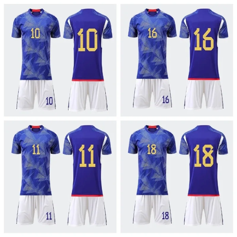 Jersey-Football-Kids-T-Shirt-And-Shorts-Set-2-Piece-Oversized-Sportwear ...