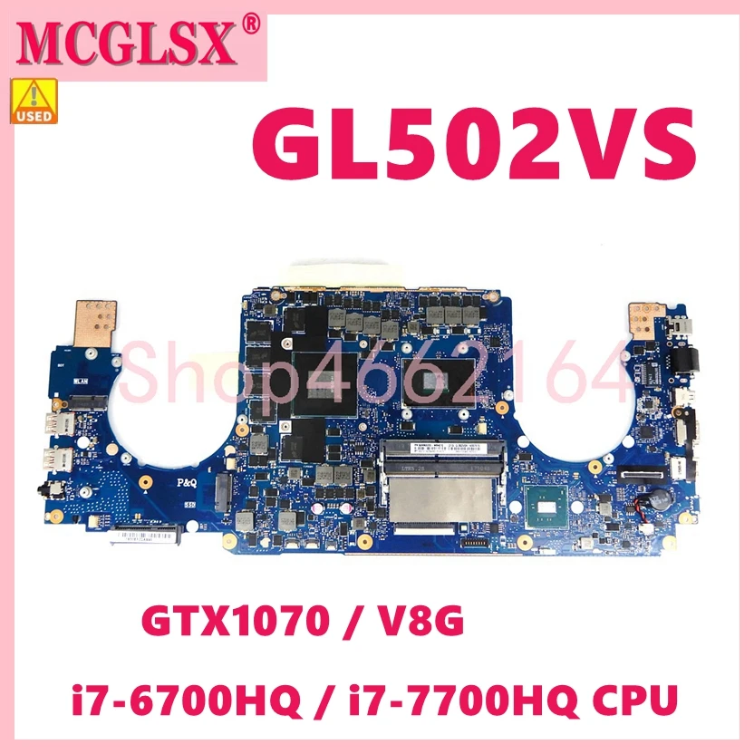 CPU-GTX1070-V8G-Asus-ROG-GL502VM-GL502VSK-GL502VMK-GL502VS-FX60V-GL502V ...
