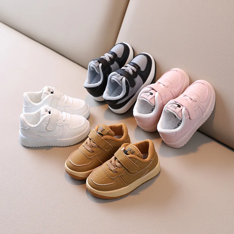 Spring-and-Autumn-New-Children-s-Sneaker-Leather-Low-Top-Girls-Soft ...