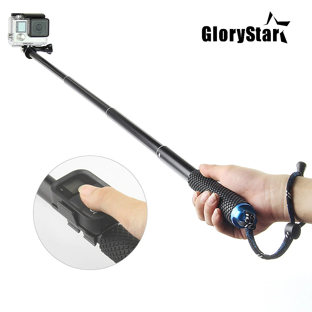 Telescopic Tripod Monopod | Gopro Telescopic Pole | Remote Holder Clip ...