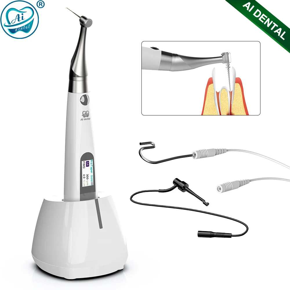 Ai ep pro sem escova sem fio endodontic 6:1 contra ângulo endo localizador apex motor dental ...
