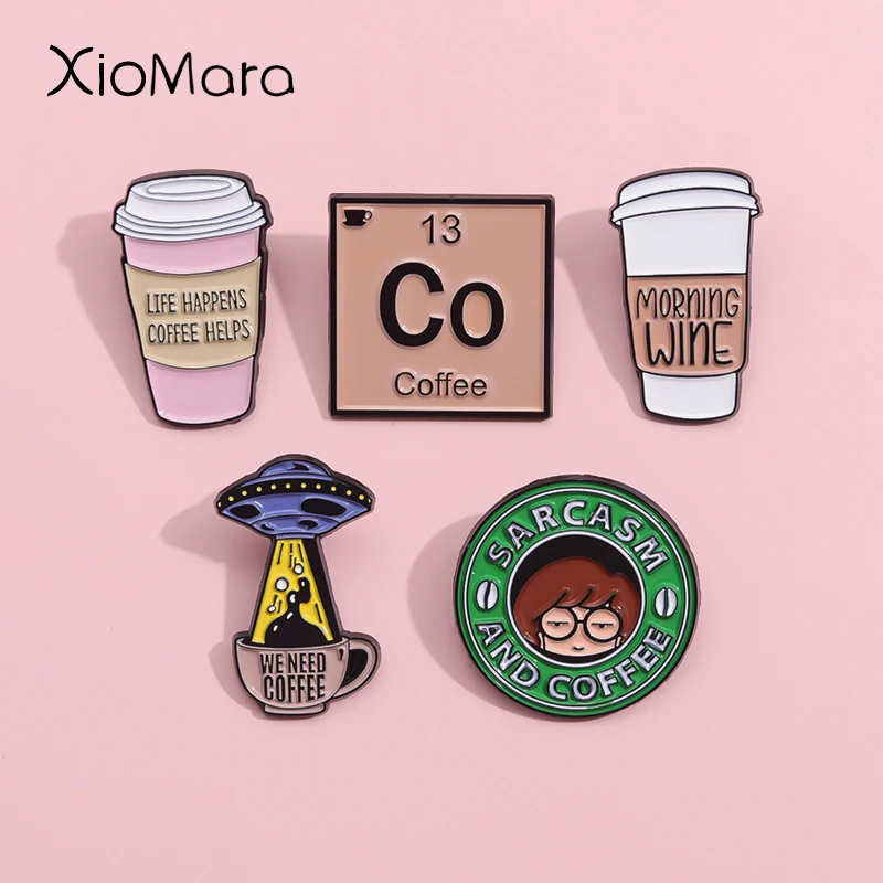 But-First-Coffee-Enamel-Pins-We-Need-Powered-By-Coffee-Morning-Wine ...