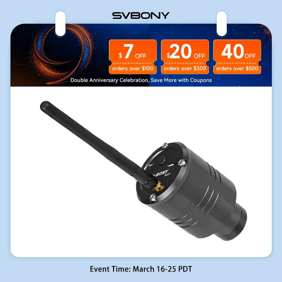 SVBONY SC311 IMX662 2.4G WIFI 天体カメラ 天体惑星写真撮影、太陽・月写真撮影用 EAA - AliExpress ...