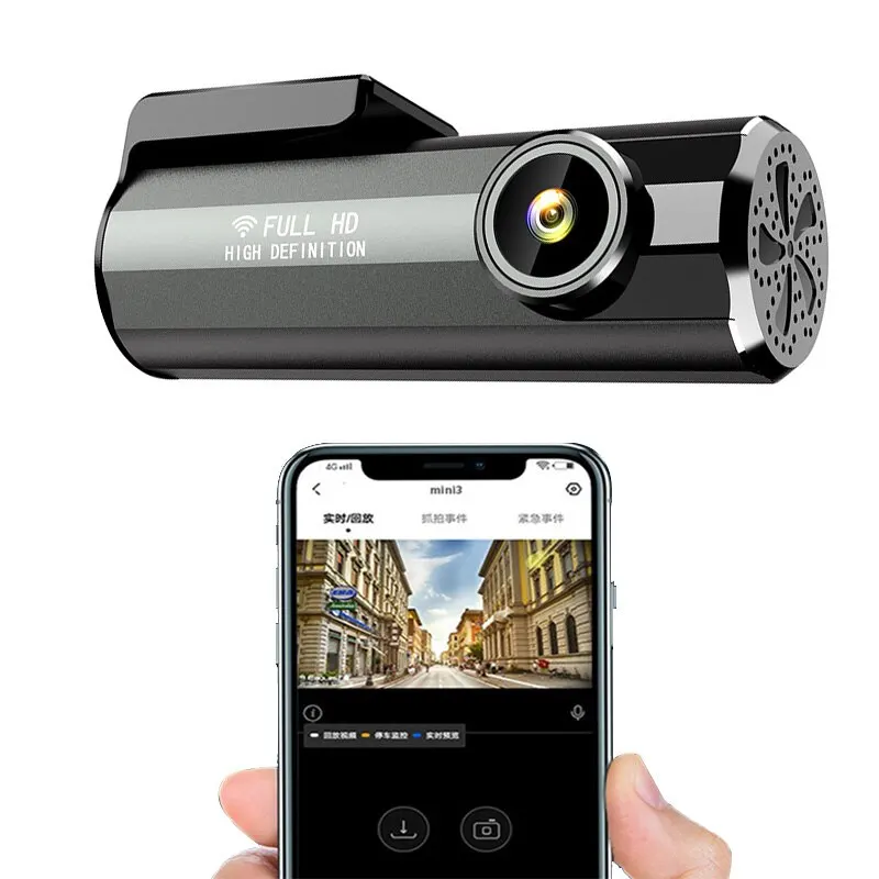 Car-Hidden-Dash-Cam-1080P-HD-Night-Vision-Car-Wireless-WiFi-DVR-Logger ...
