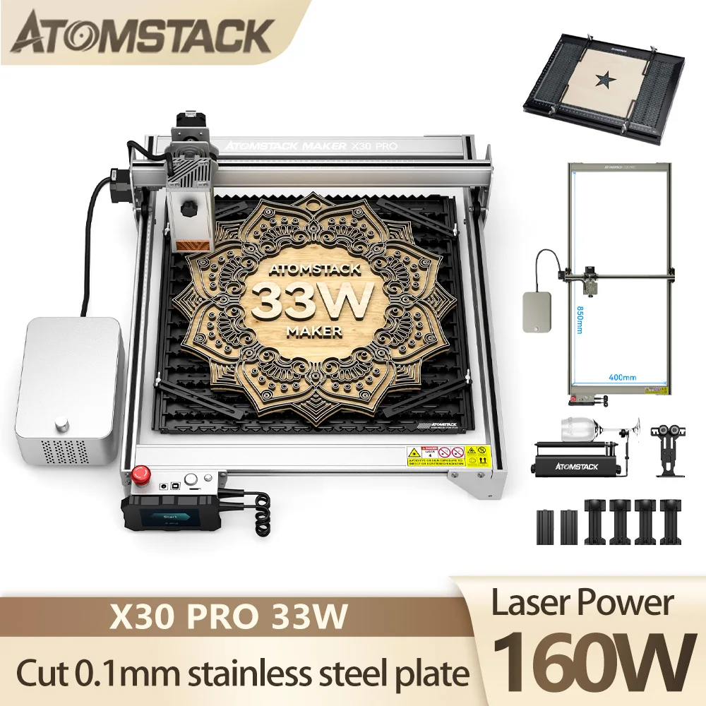 Atomstack Laser Engraver X30 Pro 160w Laser Engraving Cutting Machine ...