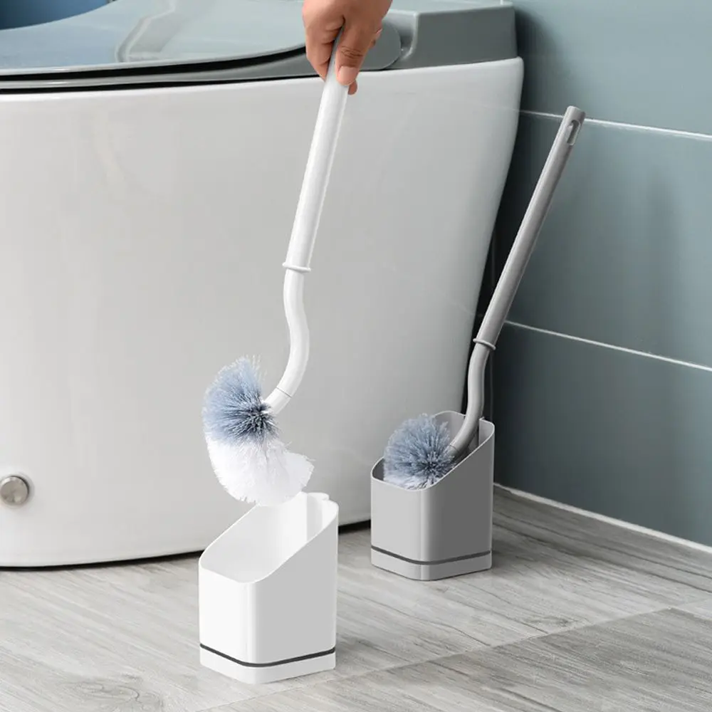 Home-Plastic-Wall-Hanging-Bathroom-Cleaning-Tools-Toilet-Brush-Punch ...