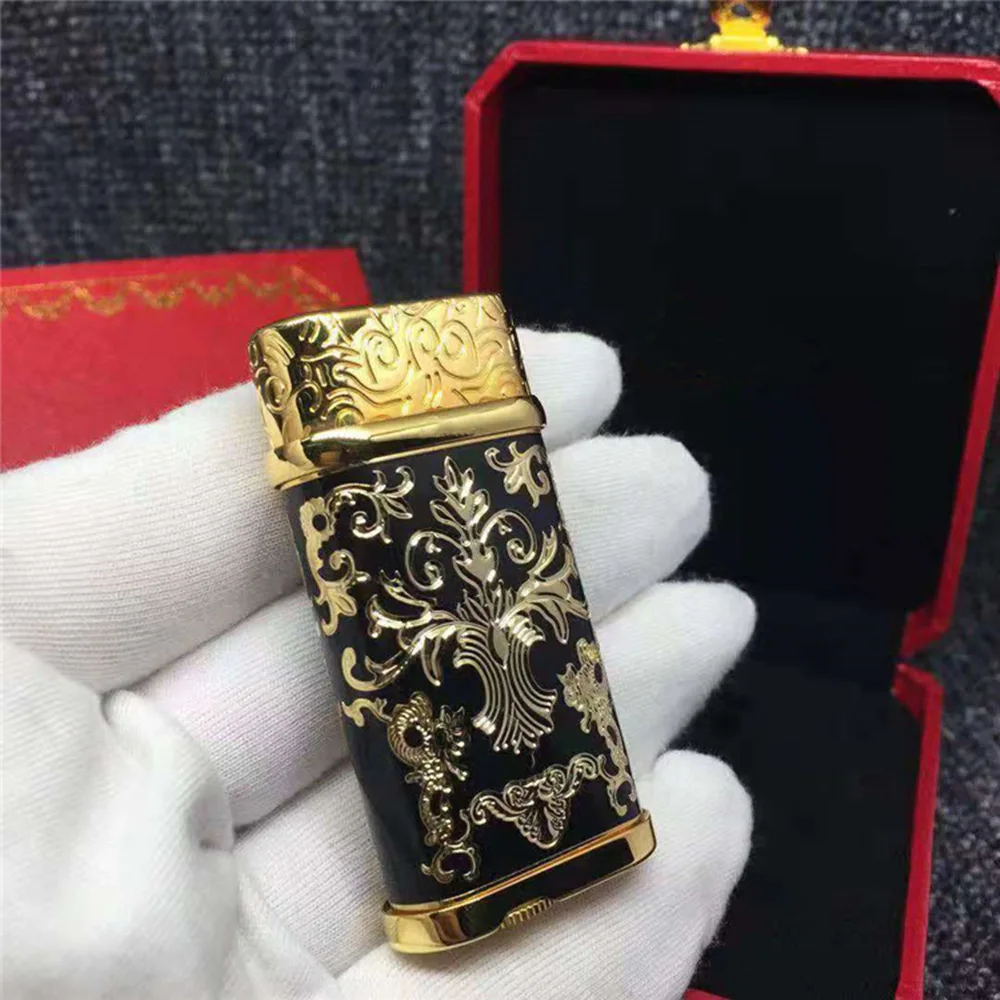 Brand-New-Luxury-Cigarette-lighter-gas-lighter-paint-plating-men ...