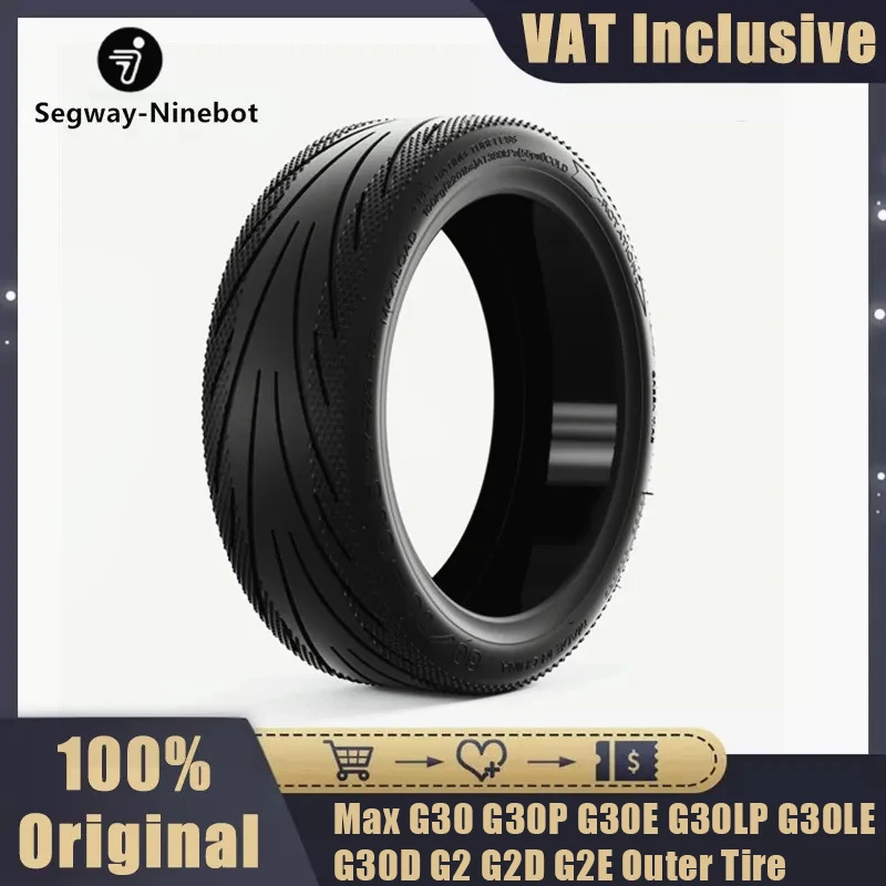 Original-Tubeless-Front-Tire-for-Ninebot-by-Segway-Max-G30-G30P-G30E ...