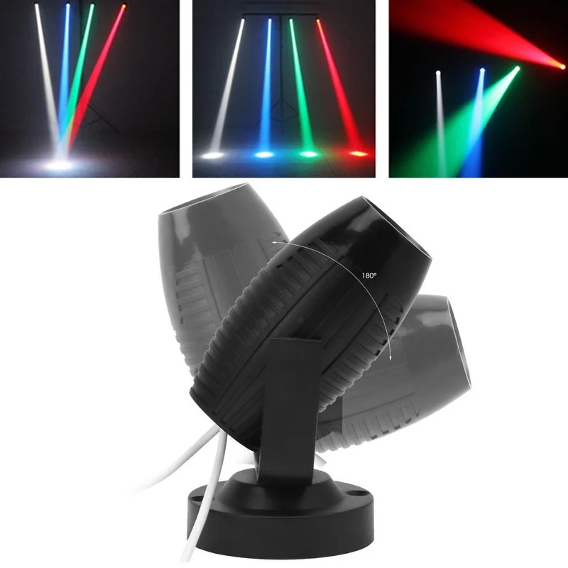 Led Színpadi Mozgó Fej Mini Disco Spotlight 85-265V Ktv Dj Wedding ...
