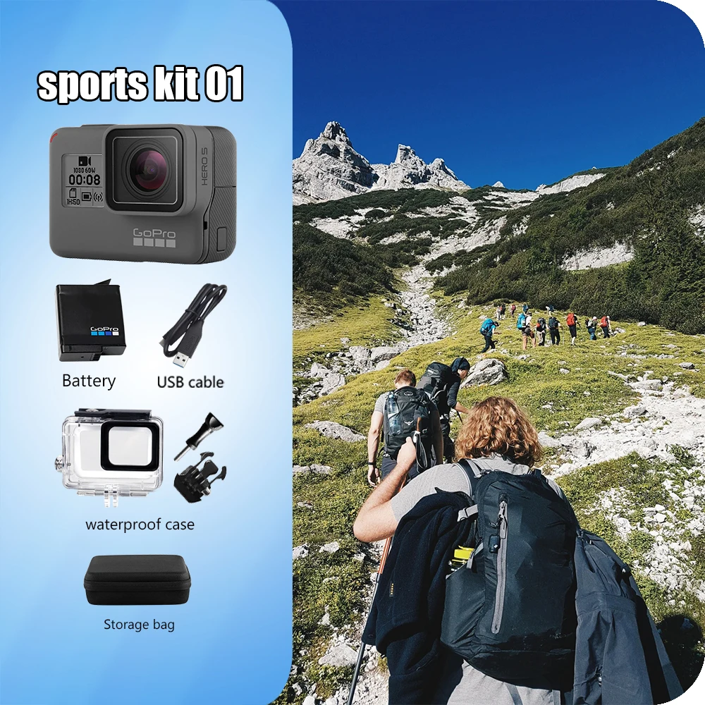 Gopro-hero-5-black-action-camera-4k30-fram-ultra-hd-12MP-Anti-shake ...