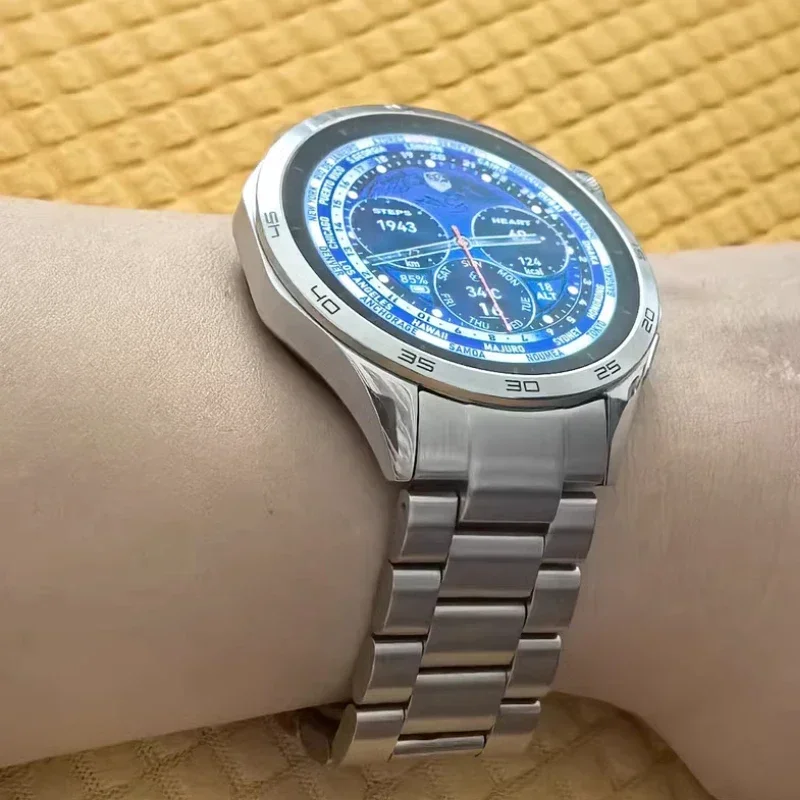 Metal stainless steel strap for Huawei Watch GT5 46mm GT4 46mm Replace ...