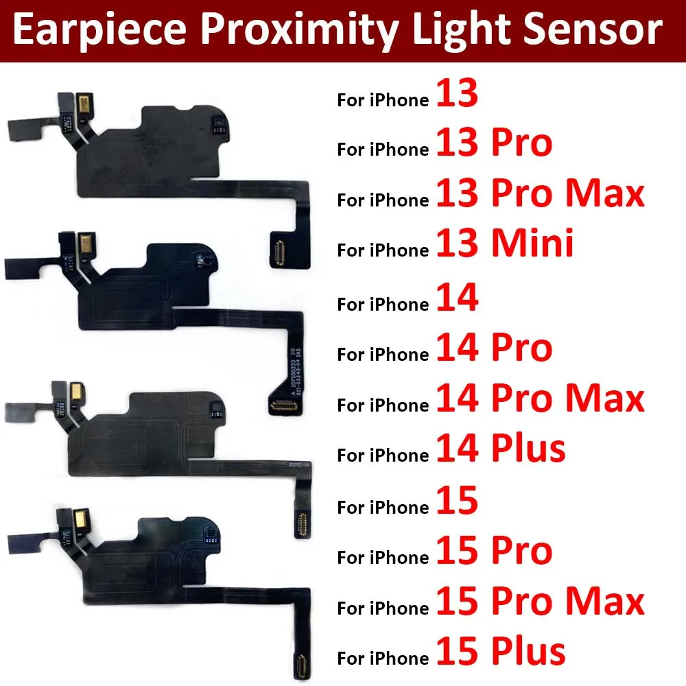 New-Front-Ear-Earpiece-Speaker-Proximity-Light-Sensor-Flex-Ribbon-Cable ...