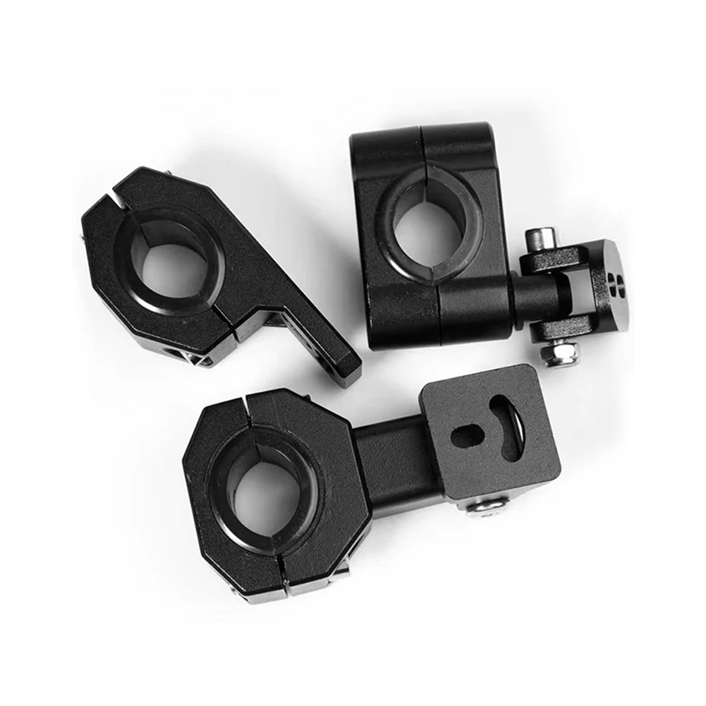 Universal-Motorcycle-LED-Headlight-Clamps-Brackets-Tube-Clamp-Mount-Kit ...
