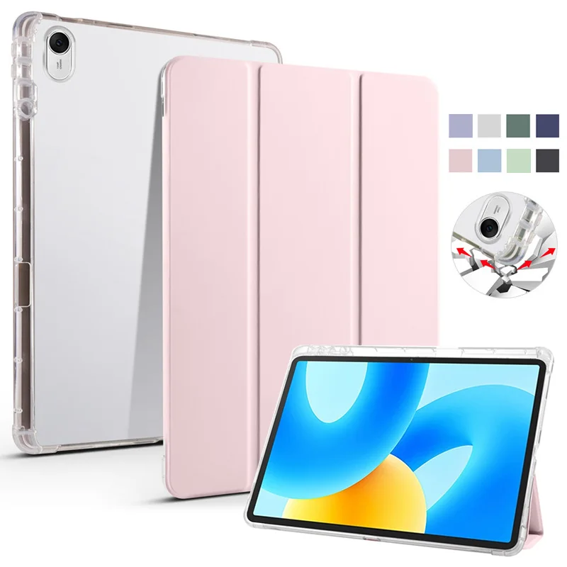 For Huawei Matepad 11 5 Case with Pen Holder PU Leather Soft Back Smart ...