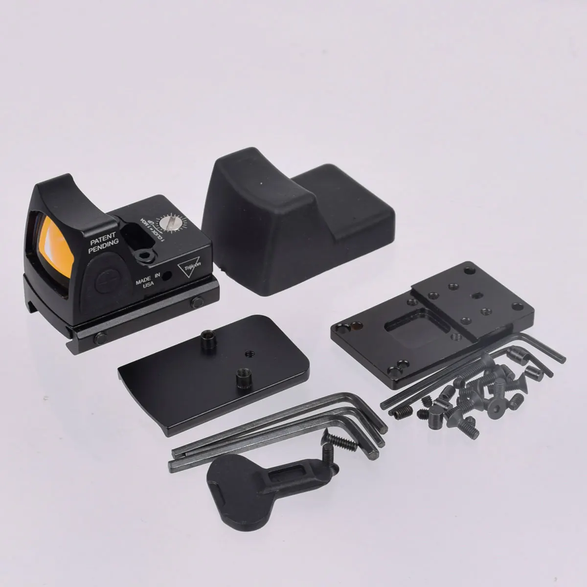 Tactical-Metal-RMR-Red-Dot-Sight-Rifle-Scope-Reflex-trilho-de-20mm ...