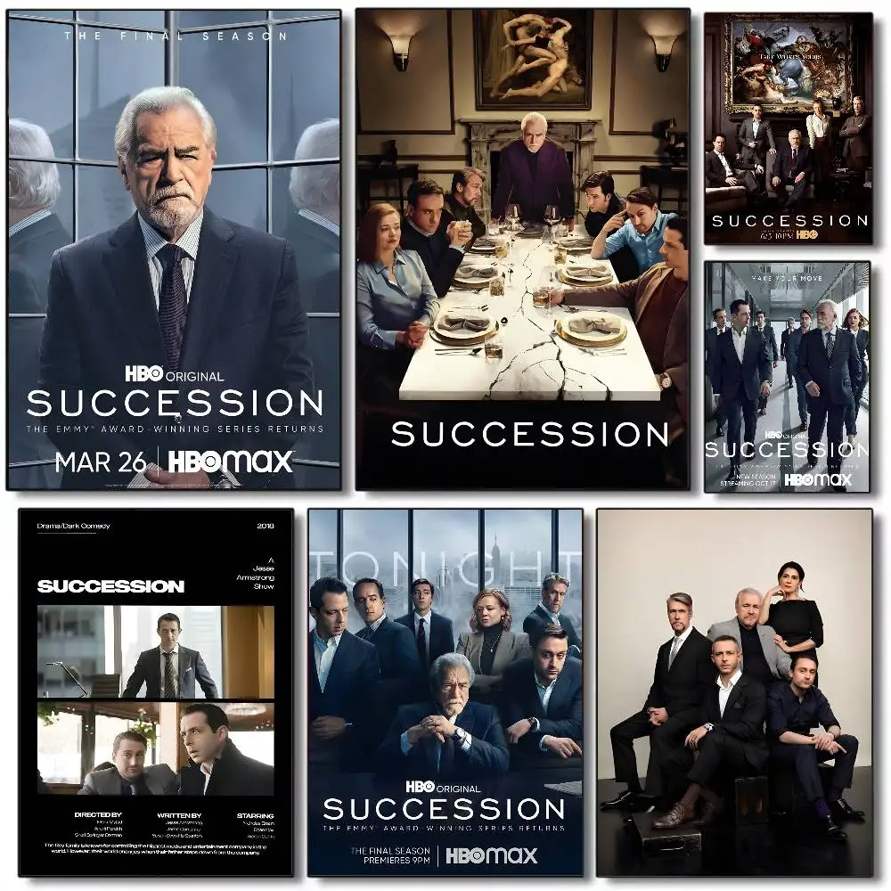 TV S-Succession Poster HD home decor sticky wall waterproof home living ...