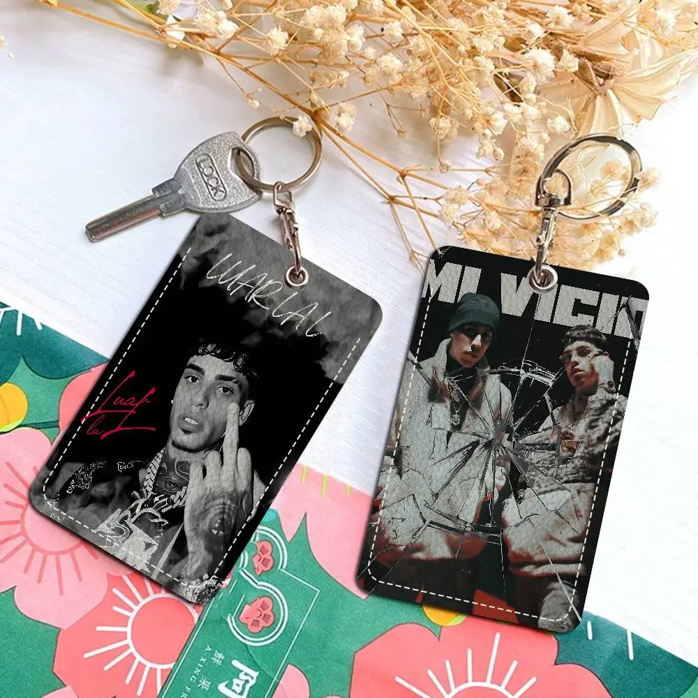 Popular Music Rapper Singer L-luar La L Keychain With Access Card ...