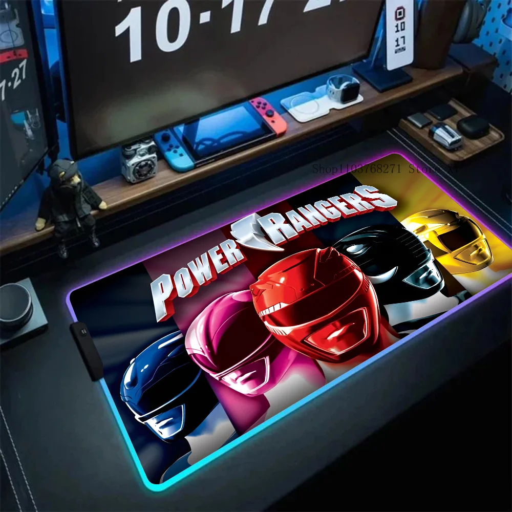 Pel-cula-P-Power-R-Rangers-Mousepad-XXL-RGB-Gaming-Mouse-Pads-HD-Negro ...