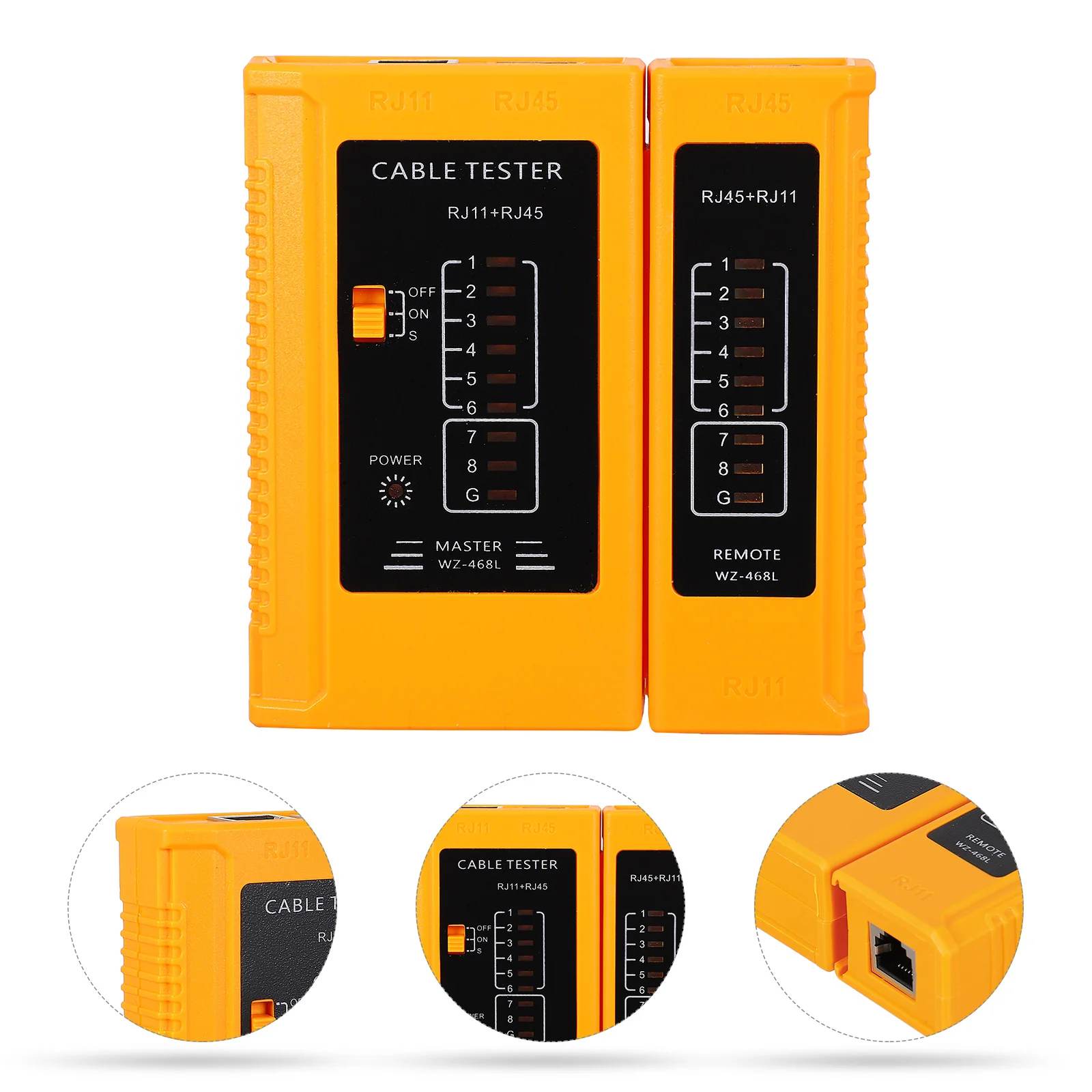 Cable Network Wire Tracer Tool Test Plastic Tester Pc Ethernet Checker ...