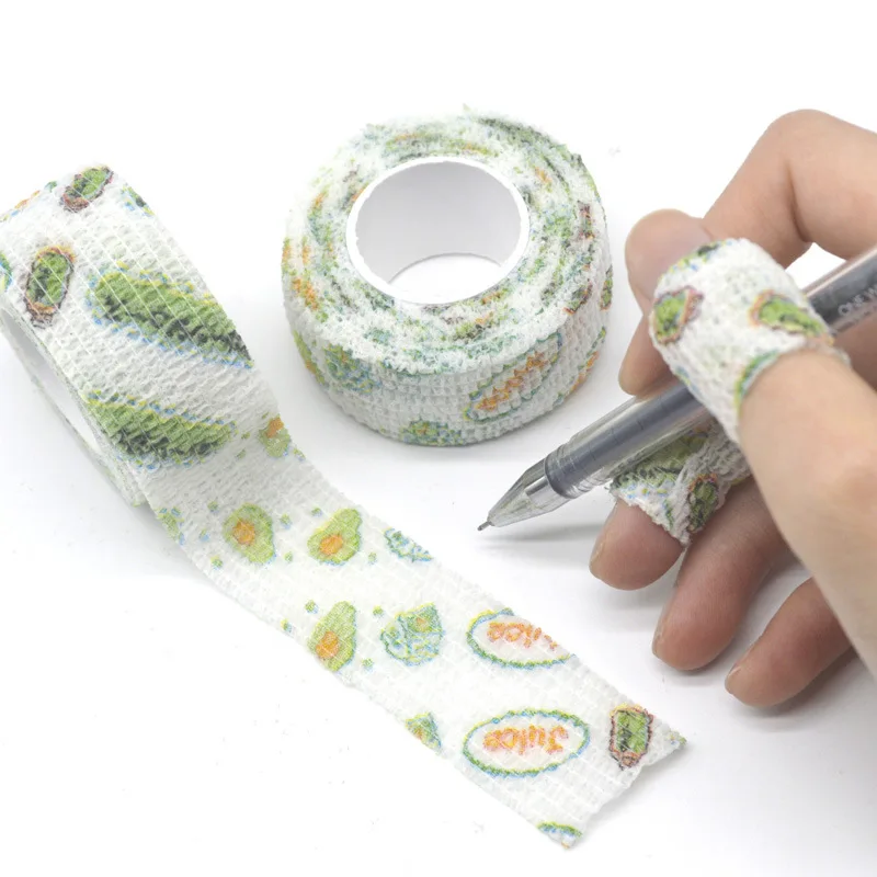 1 Roll Finger Bandage Elastic Tape Bandage Plaster Self-adhesive Wound ...
