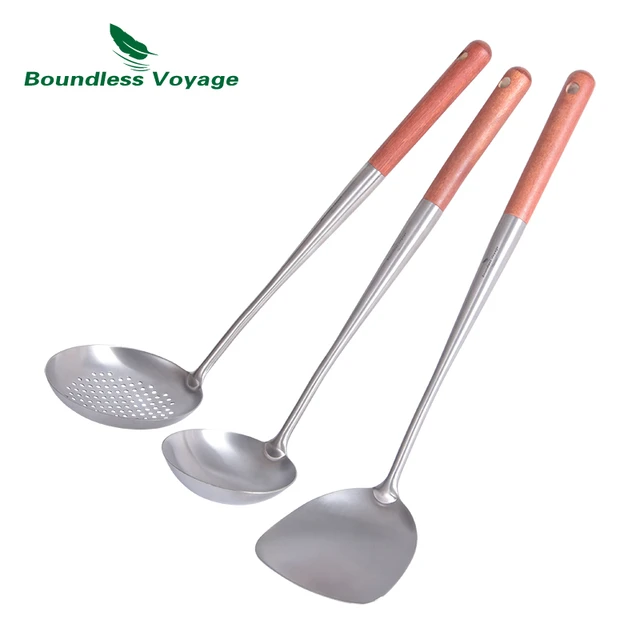 Wok Frying Strainer Spatula
