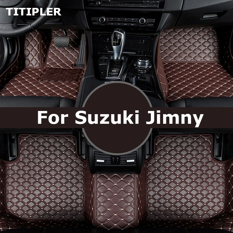 TITIPLER Car Floor Mats For Suzuki Jimny Foot Coche Accessories Carpets ...