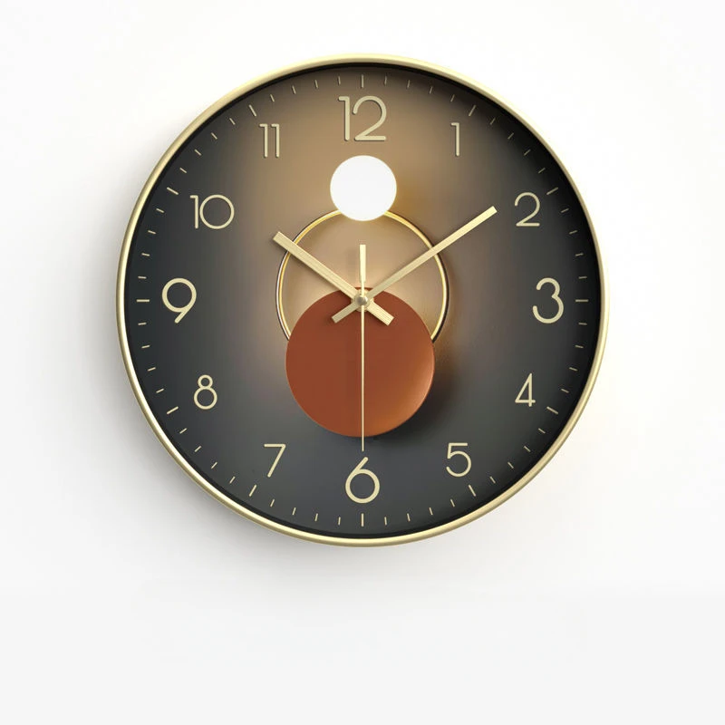 Art-clock-Home-clock-wall-hanging-living-room-wall-clock-Mute-bedroom ...
