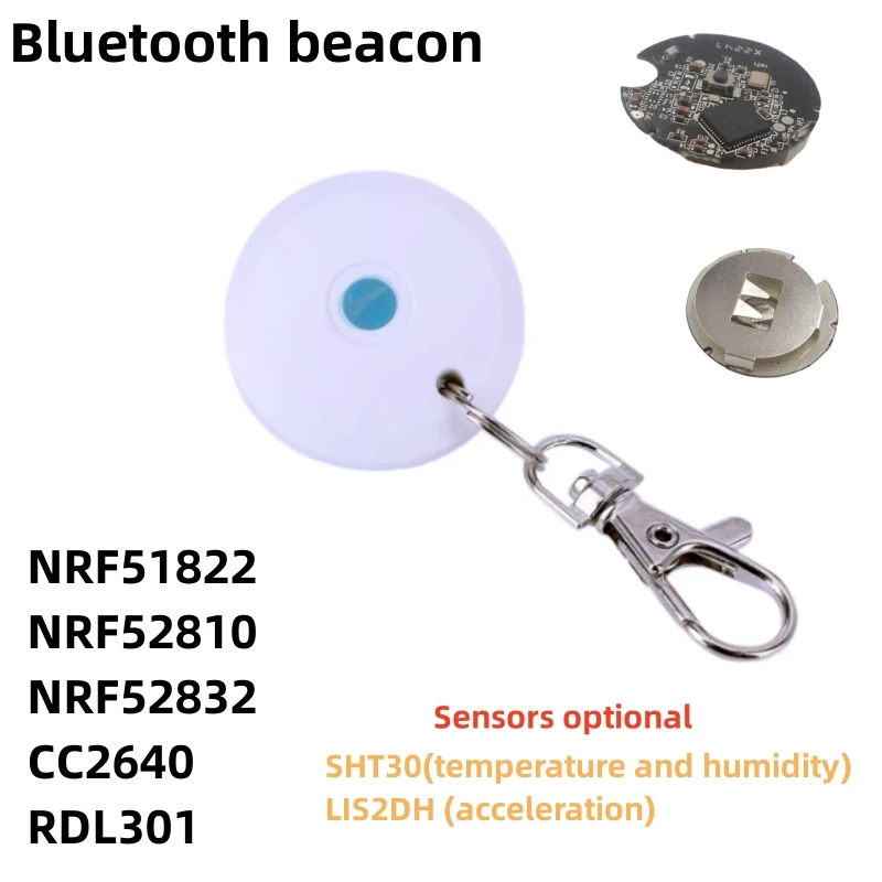 Bluetooth-beacon-ibeacon-positioning-base-station-NRF52832-module-patrol-clock-NFC-wireless ...
